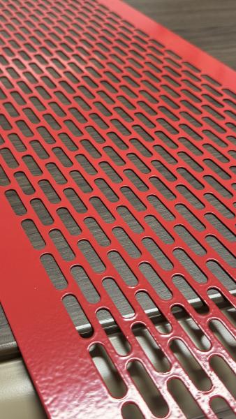 Quality 1000x2000mm Galvanized Perforated Metal Sheet Customizable Colors for sale