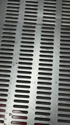 China Perforated Mesh 304 Stainless Steel Bar Grating For Winemaking Cooling Bed for sale