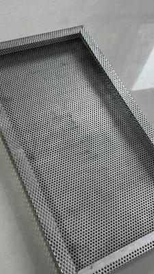 China 1000×2000mm 304 Perforated Stainless Steel Sheet Tea Leaf Filter for sale