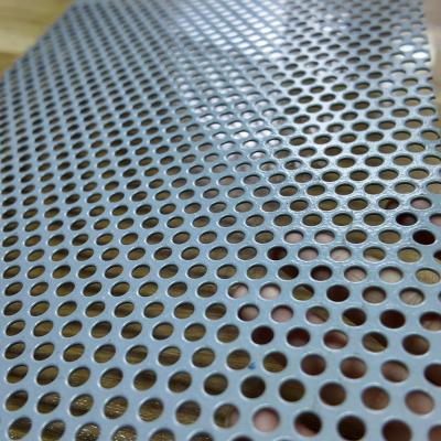 Quality 10mm Hole Diameter Perforated Steel Sheet With Round Hole for sale