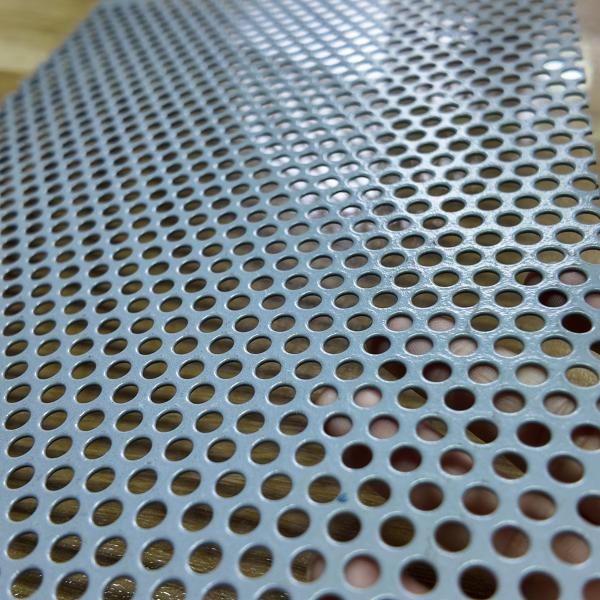 Quality 10mm Hole Diameter Perforated Steel Sheet With Round Hole for sale