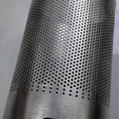 China Stainless Steel Perforated Drum Custom Hole Pattern for sale