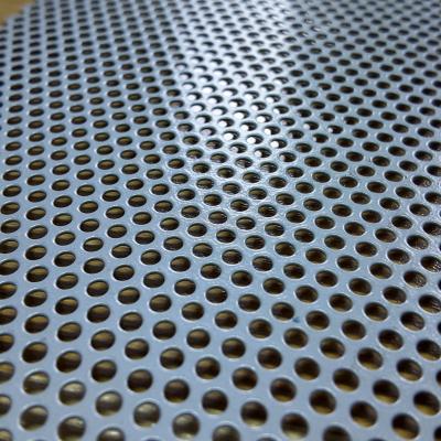 China 10mm Hole Diameter Perforated Steel Sheet With Round Hole for sale