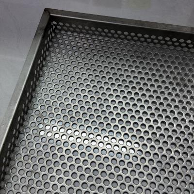 Quality 10mm Hole Diameter Perforated Steel Sheet With Round Hole for sale