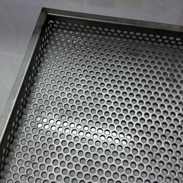Quality 10mm Hole Diameter Perforated Steel Sheet With Round Hole for sale