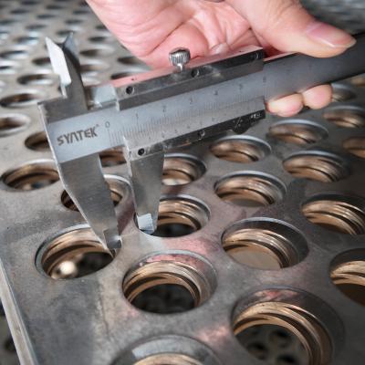 China 5182 Aluminum Alloy Perforated Sheet Custom Hole Size Pitch or Thickness for sale