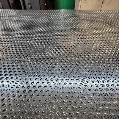 Quality 0.8mm Thickness Round Perforated Metal Sheet by Metal Punching Machine for sale