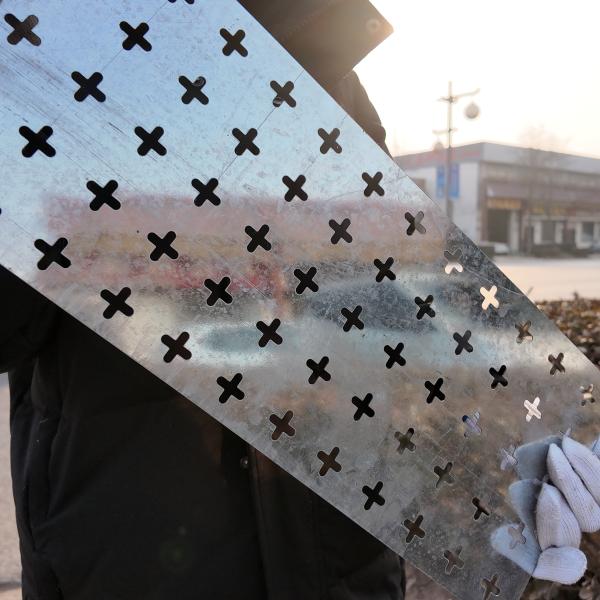 Quality Bestselling 2mm Thick Perforated Aluminum Plate For Decorative Use for sale