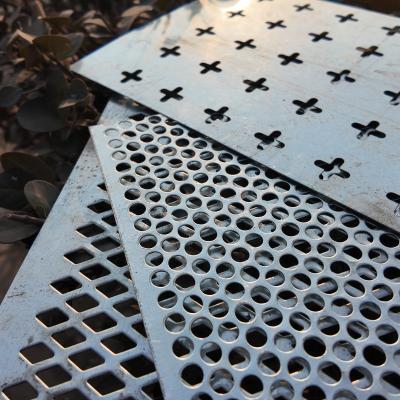 China Round Holes Perforated Aluminum Sheet For Dustproof Sound Absorption for sale