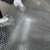 China Decorative Q235 Galvanized Bar Grating 1.22x2.44m Regular Hole Pattern for sale
