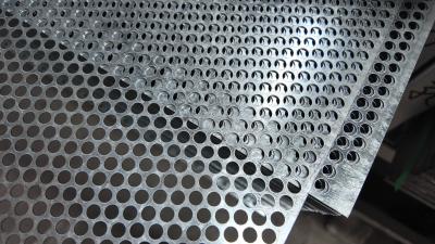 China Hot Dipped Galvanized Round Hole Perforated Plate for Construction Facade for sale
