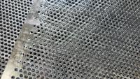 China Industrial Perforated Metal Mesh Plate 0.5-3mm Thick 304 Stainless Steel Filter for sale