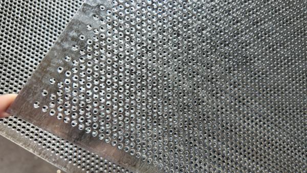 Quality 0.5mm Micro Hole Perforated Metal Plate for Industrial Precision Sieving for sale
