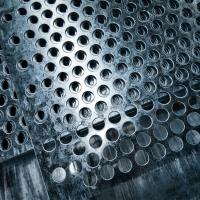 China 1mm Round Hole Perforated Metal Sheet Stainless Steel Aluminum Galvanized 0.5-3mm Thick for sale