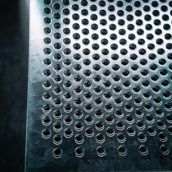 Quality embossed Galvanized Perforated Metal Sheet 1000×2000mm 1.5mm Thick for sale