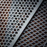 China Multi-Material Custom Perforated Metal Panel With Various Hole Types for sale