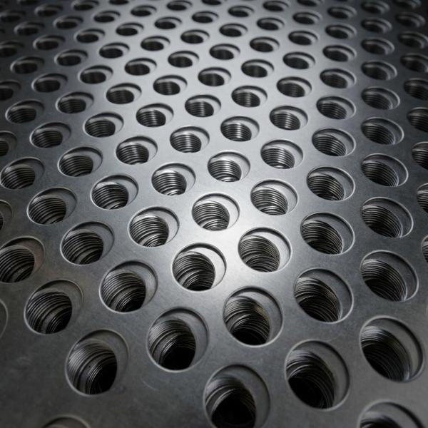 Quality 1220×2440mm Perforated Steel Sheet Round Holes For Material Separation for sale