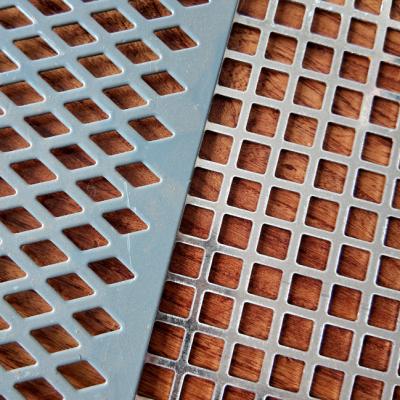 China Anodizing Special Shaped Hole Decorative Perforated Sheet Corrosion Resistant for sale