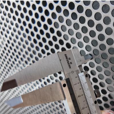 China 5mm Round Hole Perforated Metal Sheet Stainless Steel for sale