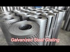 anti corrosion anti rust galvanized floor grating customizable dimensions
