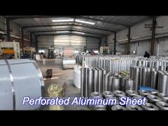 0.8mm thick perforated aluminum mesh sheet lightweight durable