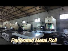 galvanized perforated metal rollmesh coil 1m×20m cuttable for use