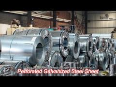 2mm galvanized perforated mesh rustproof easy installation