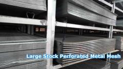 Large Stock Perforated Metal Mesh