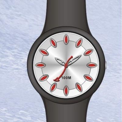 Cina orologio analogico delle donne sportive rotonde del quarzo con il movimento resistente del Giappone dell'acqua di 100m in vendita