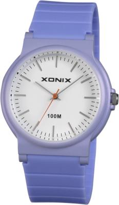 Cina Orologio analogico delle donne esili sportive rosso-chiaro con il fermaglio di POM in vendita