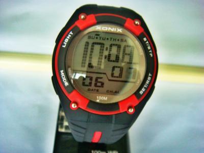 Cina Metta in mostra la resistenza all'acqua degli orologi di Digital dei signori 100M/cronografi per gli uomini in vendita