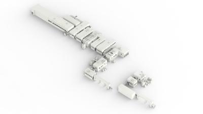 China Compact Structure Prismatic Cell Assembly Line Equipment 24PPM 30PPM Custom Speed for sale