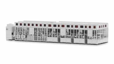 China Touch Screen EV Battery Manufacturing Equipment Cutting And Stacking Machine for sale
