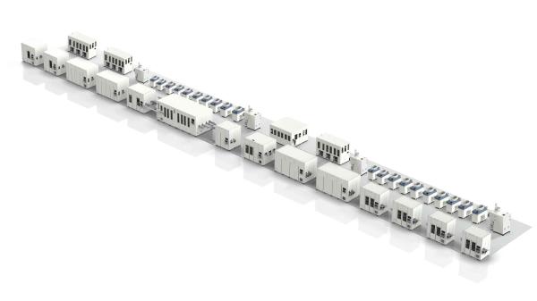 Quality Fully Automatic 4680 Cylindrical Battery Production Line 200ppm High Speed for sale