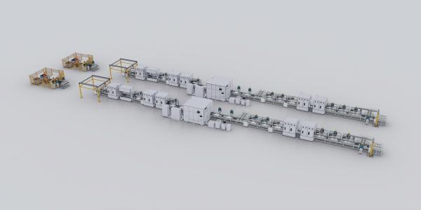 Quality Energy Storage System Automatic Cell To Pack Production Line Modular Design for sale