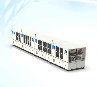 China Fully Automated Button Battery Cells Assembly Line Pulse Adjustable 1000-1200UPH for sale