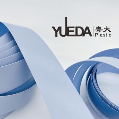 China Blue Solid Color Bedroom / Kitchen Edge Banding For Furniture Custom Sizes for sale
