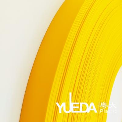 China Customized Bright Yellow Colored Edge Banding For Children'S Furniture for sale