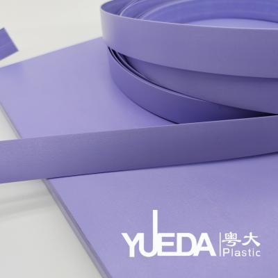 China Customizable Purple Colored Edge Banding Flexible For Kindergartens for sale