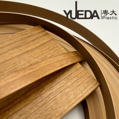 China Water Resistant Imitation wood grain PVC Wood Veneer Cabinet Edge Banding  For Furniture-M8159 for sale