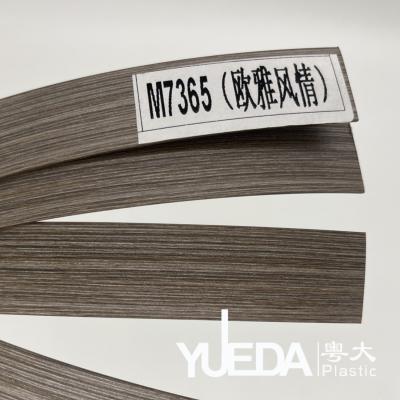 China Embossing PVC/ABS Edge Banding Tape Furniture Board Edging Tape Heat Resistance M7365 for sale