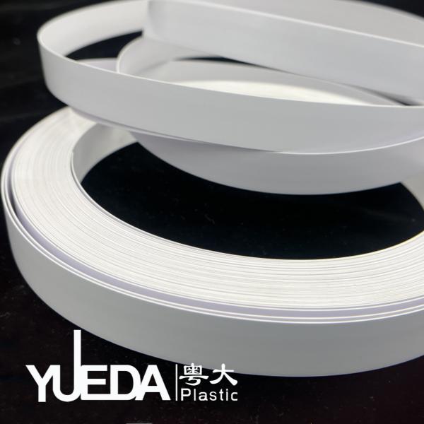 Quality White Edge Banding Strips Office Desk Edge Banding High Flexibility Wear for sale