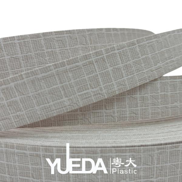 Quality Tailored 1mm Edge Banding Plastic With Unique Checkered Texture A0642 for sale