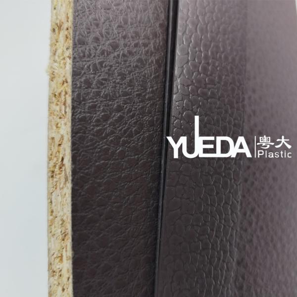 Quality Varied Embossed Furniture Edge Banding Tape With Classic Leather / Wire Drawing Textures for sale