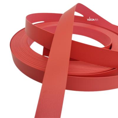 China Yueda （A1117） Edge Banding ：Eco - friendly PVC, Long - lasting Bright Red & High Adaptability, Ideal for Furniture Edging for sale