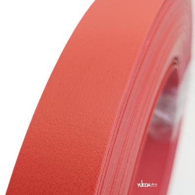 China Yueda （A1117） Edge Banding ：Eco - friendly PVC, Long - lasting Bright Red & High Adaptability, Ideal for Furniture Edging for sale