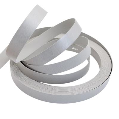 China Light Texture PVC Edge Banding Tape | YUEDA Furniture Edge Sealing Strip for sale