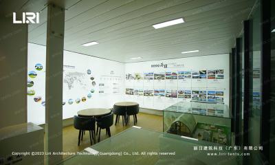 China 10M Two Floor Waterproof Modular Capsule Glamping House for Car Sales Department for sale
