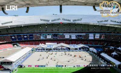 China Outdoor Portable Tent Used for the 10th Beijing International Equestrian Masters for sale