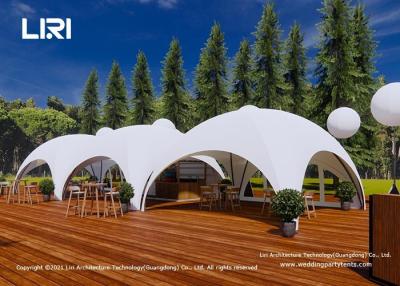 China Liri Outdoor Events PVC Hexagonal Dome Tent Wedding Party Marquee Aluminum alloy 6061/T6 Trade Show Tent for sale